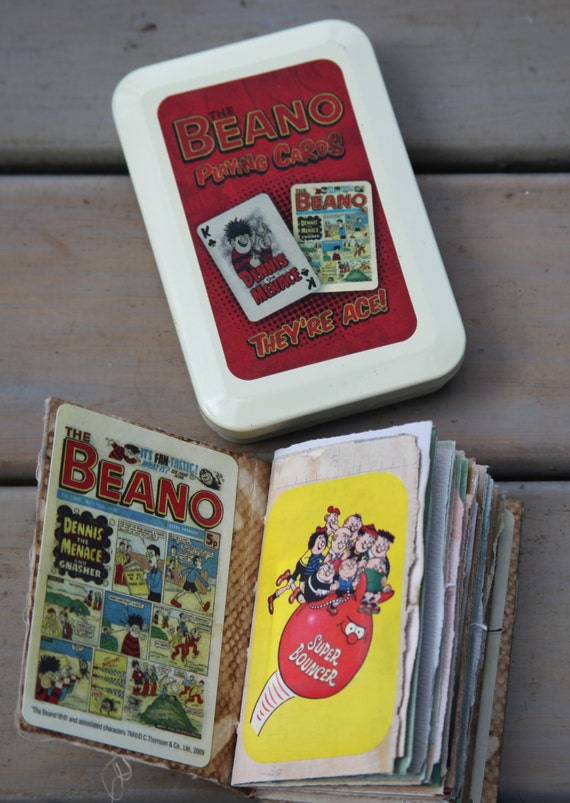 Items similar to Beano tin and matching little wee book on Etsy