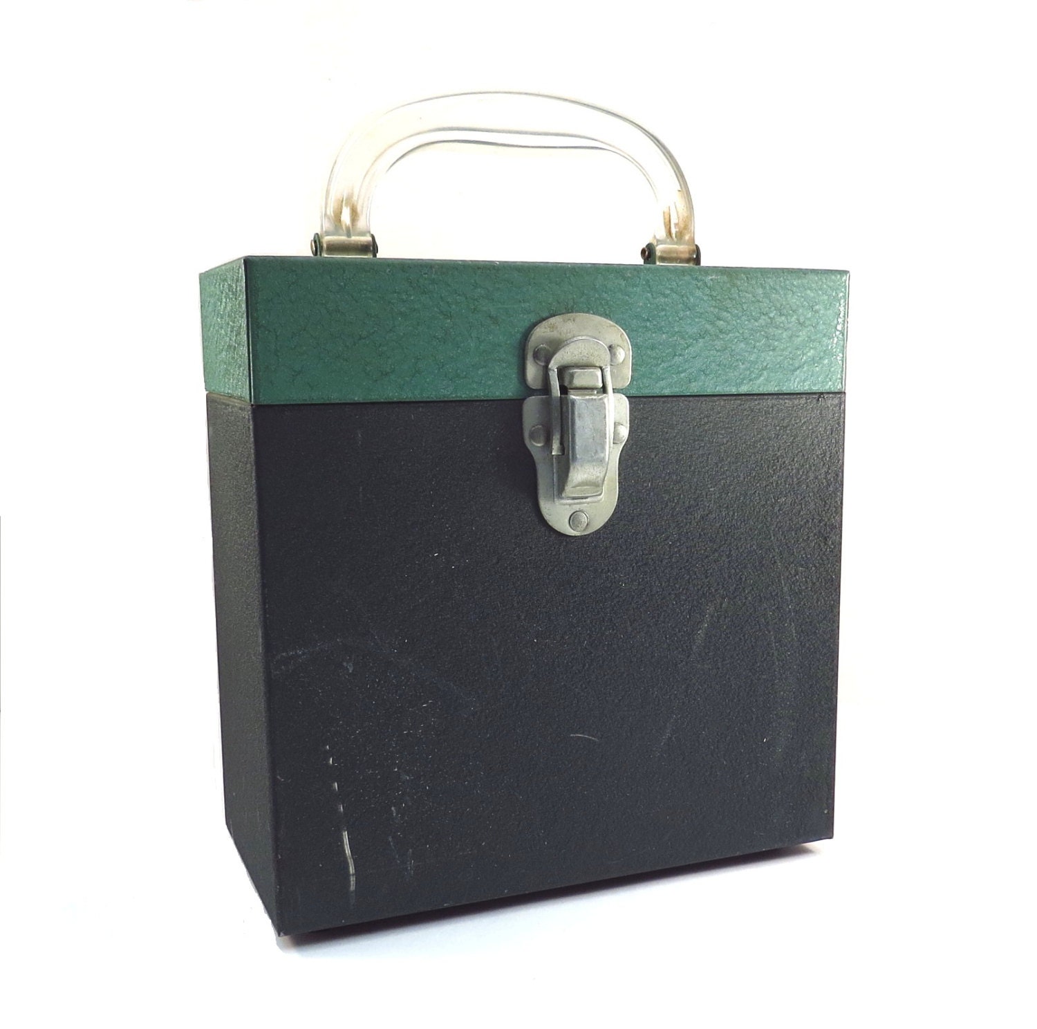 Metal 45 rpm Storage Box Vintage 1960s Vinyl Record Holder – Haute Juice