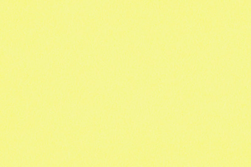 Soft Pale Yellow 100% Pure New Wool Felt