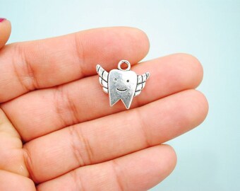 Tooth with wings | Etsy