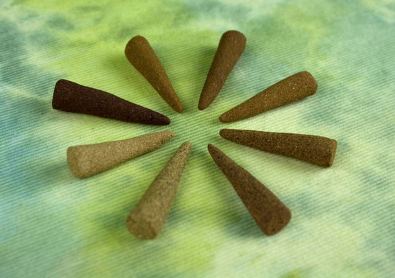 Incense Sample Pack All Natural Hand Rolled by LeftoverHippies