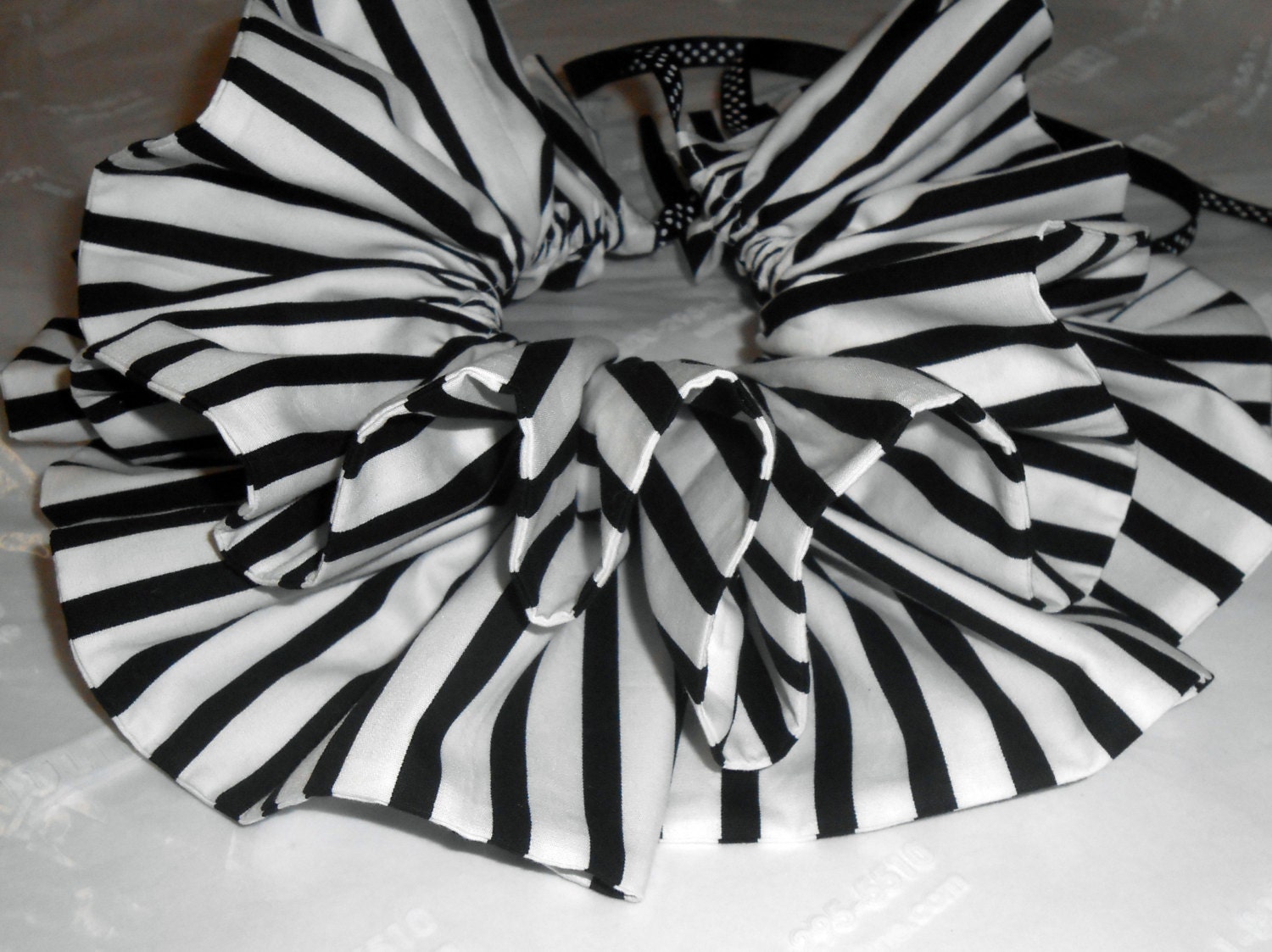 F015 Circus Clown Collar Gorgeous Printed Cotton Double