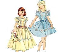 Popular items for 1950s girls dress on Etsy