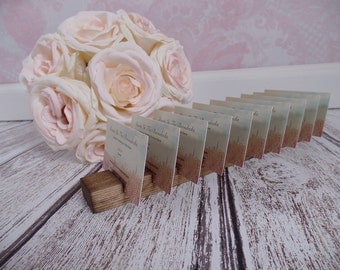 Seating card holder | Etsy