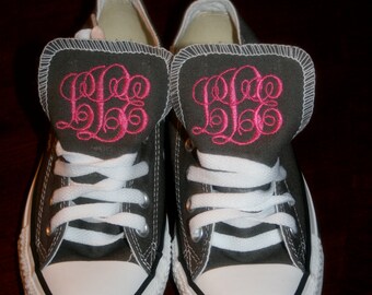 Monogrammed Converse