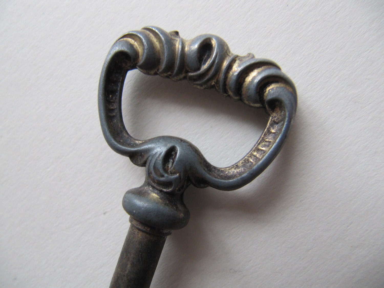 Vintage ornate Skeleton key genuine by PinkBirdhouseVintage