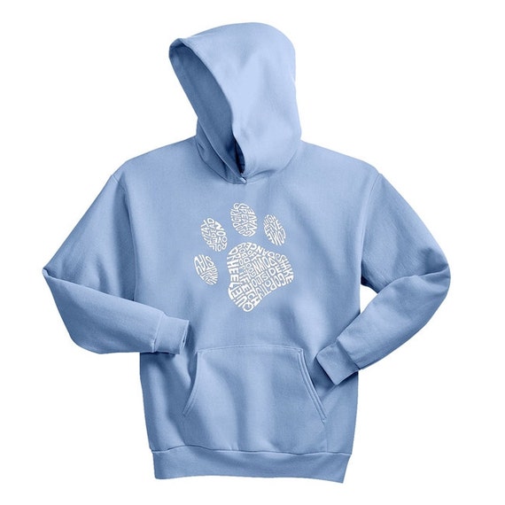 Women's Hooded Sweatshirt Dog Paw