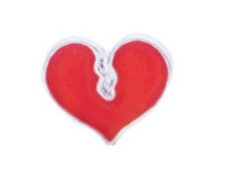 Popular items for broken heart charm on Etsy