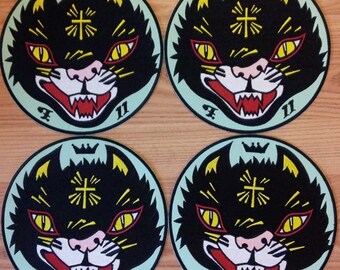 Embroidered Custom Ribbon Rocker Patch Personalized Patch