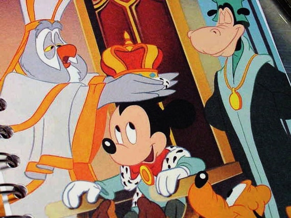 DISNEY Journal MICKEY Prince and the Pauper by theChineseLaundry