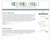 Custom and Premade Blog Design by KreatedByKelsey1 on Etsy