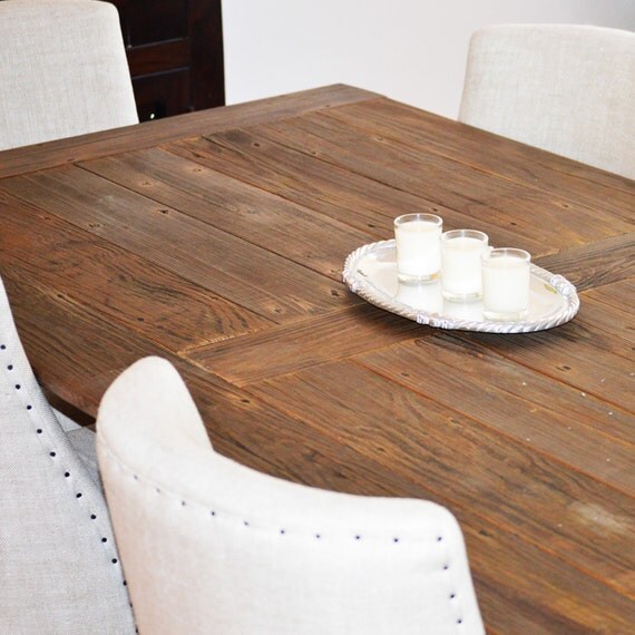 The Gathering Rustic Reclaimed Dinning Table Industrial