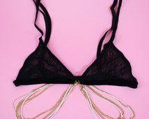 Popular items for chain bra on Etsy
