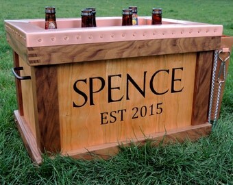 CUSTOM HANDMADE COPPER COOLERS by COPPERBOX on Etsy