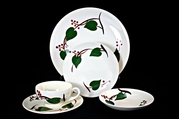 Blue Ridge Pottery Stanhome Ivy Stanhome Ivy Dinnerware
