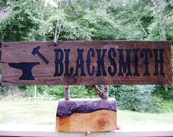 Blacksmith sign | Etsy