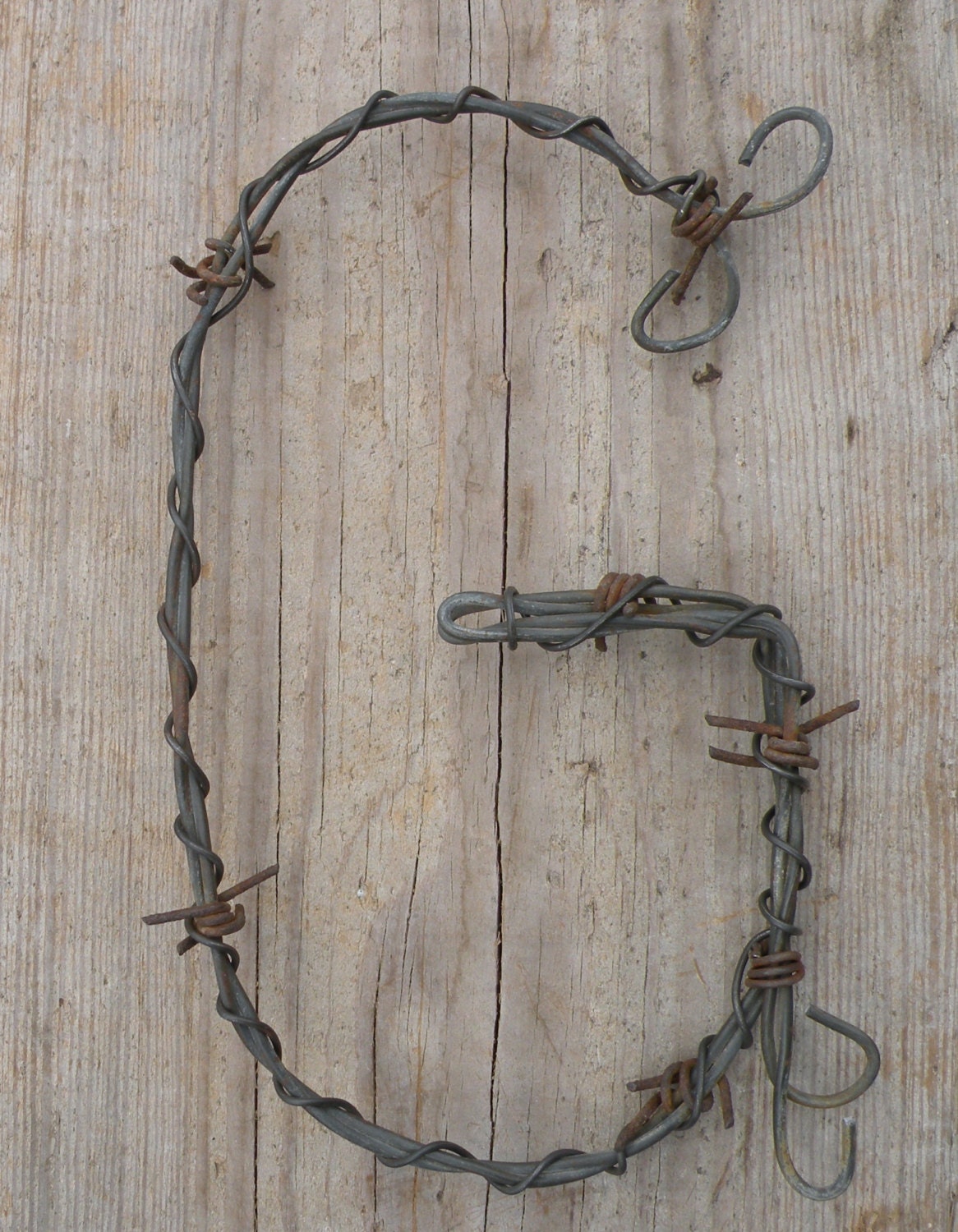Barbed Wire Art by SouthwindCrafts on Etsy