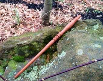 Items similar to Wooden Spoon Wand for spying on fairy folk and making ...