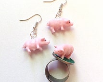 Popular items for pig ring on Etsy
