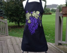 Popular items for hand painted apron on Etsy