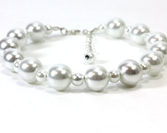 Pearl dog collar | Etsy