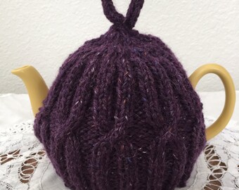 Knitted tea cosy | Etsy