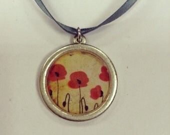 Items similar to PRETTY POPPY Wedding Save the Date/Invitation/Response ...