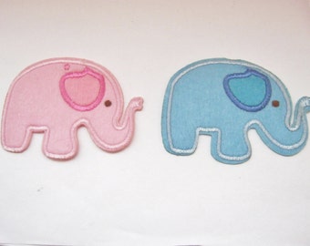 Elephant applique | Etsy