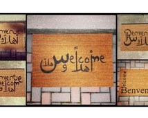 Popular items for welcome mats on Etsy