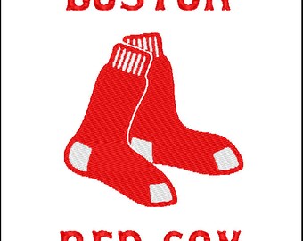 Popular items for red sox embroidery on Etsy
