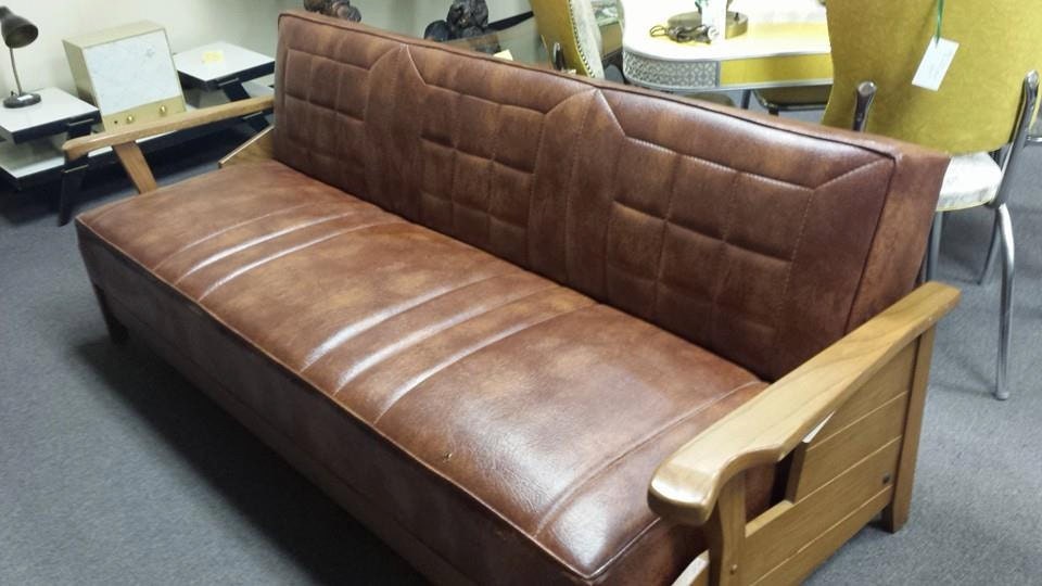 Vintage 1950’s Era Couch/Futon – Haute Juice