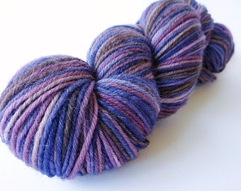 Handdyed Yarn, DK Yarn, Hand Dyed Yarn, Superwash Merino Wool ...