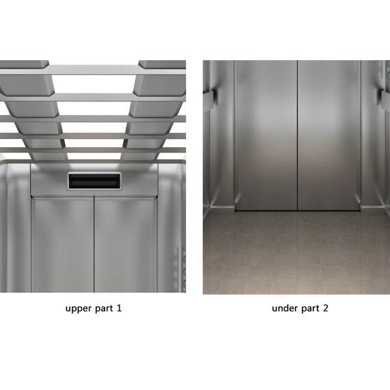 Door Wall Sticker Inside Elevator Self Adhesive Peel & Stick