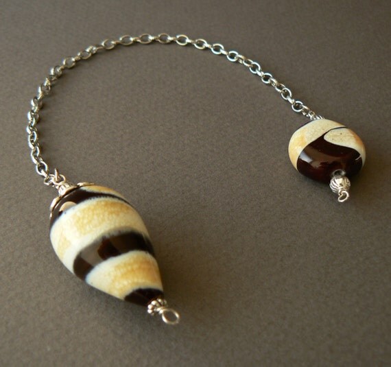 Glass pendulum PENDULUM Mother Land unique piece