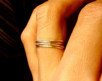 Popular items for delicate stack ring on Etsy