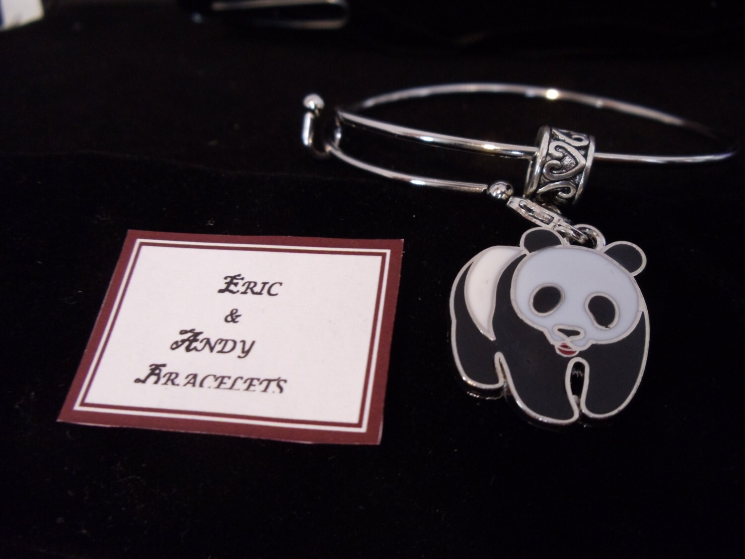 Panda Charm Bracelet Panda Bracelet by TedsBuildaBracelet on Etsy