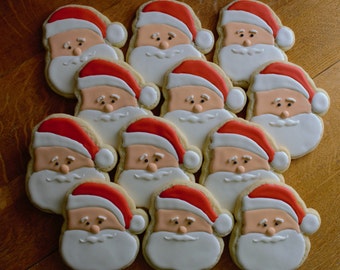 Popular items for santa face on Etsy