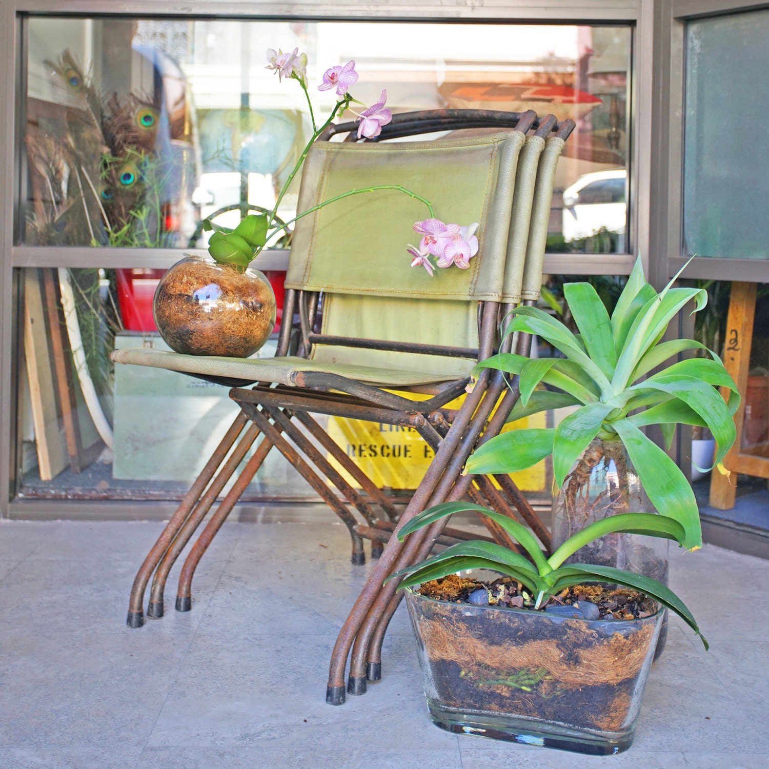 Vintage Industrial “Tierstack” modular chairs – Haute Juice