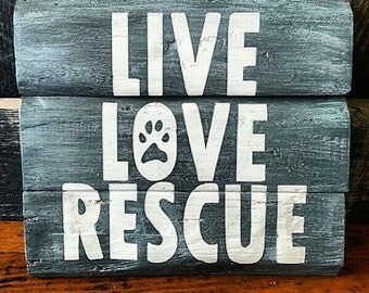 Animal rescue sign | Etsy