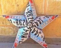 Popular items for license plate star on Etsy