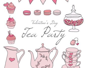 Popular items for tea cup clip art on Etsy