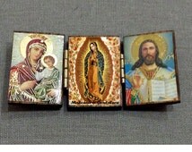 Popular items for religious triptych on Etsy