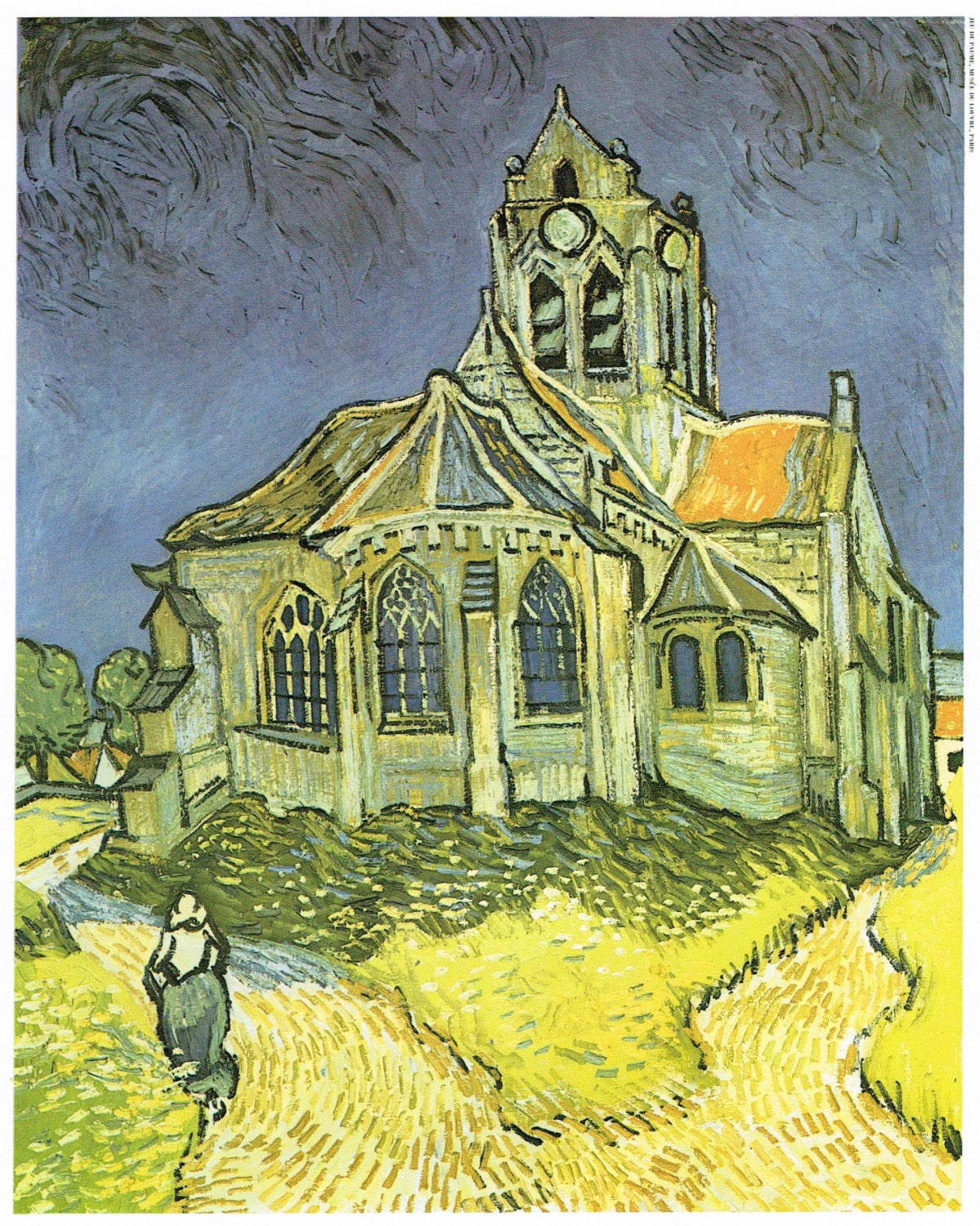 Vincent van Gogh Print The Church at Auvers by ThePreciousPast