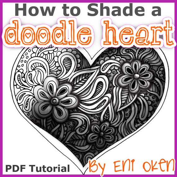 Shading a Doodle Heart
