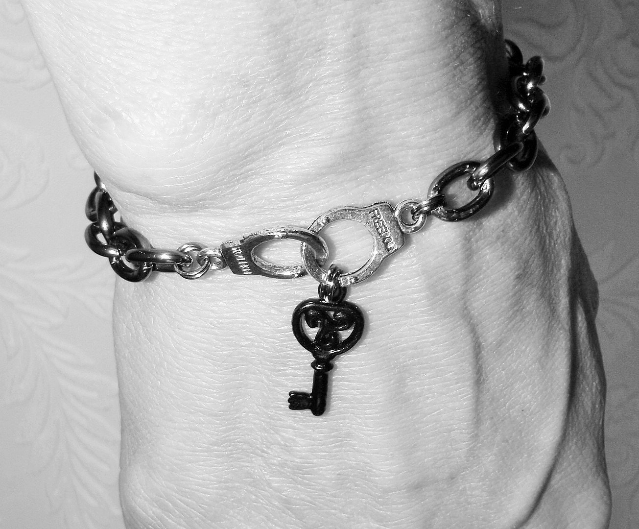 Bdsm Under Lock And Key Bondage Jewelry Bracelet