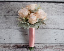 Unique dusty pink bouquet related items | Etsy