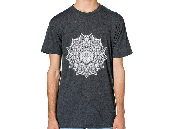 Mandala T Shirt, Womens Clothing, Womens Tshirt, American Apparel ...