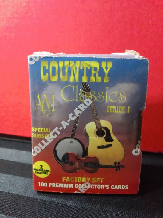 Vintage 1992 Collect-A-Card ACM Country Classics series 1