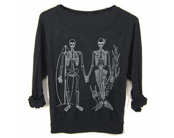 Skeleton sweater | Etsy