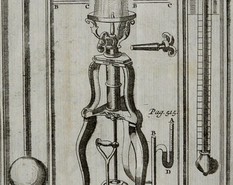 18 century science | Etsy